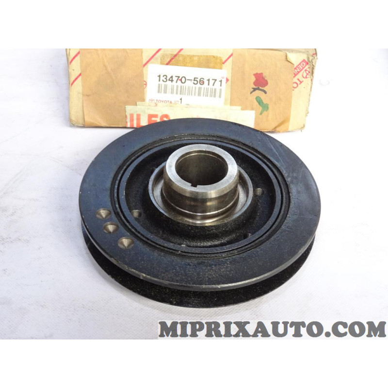 Poulie damper vilebrequin Toyota Lexus original OEM 13470-56171 ...